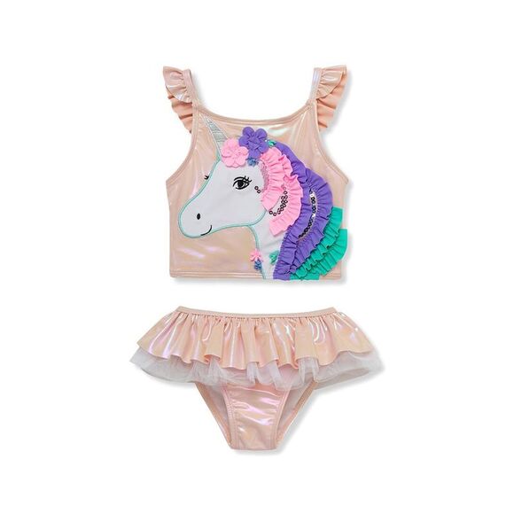 Flapdoodles | Swim | Flapdoodles Girls Unicorn 2pc Swimsuit | Poshmark